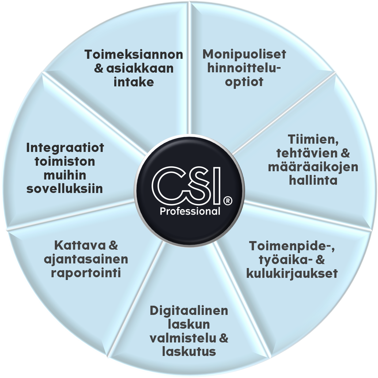 CSI Professional palvelee asiantuntijaorganisaatioita